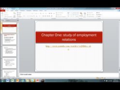 lecture one recording