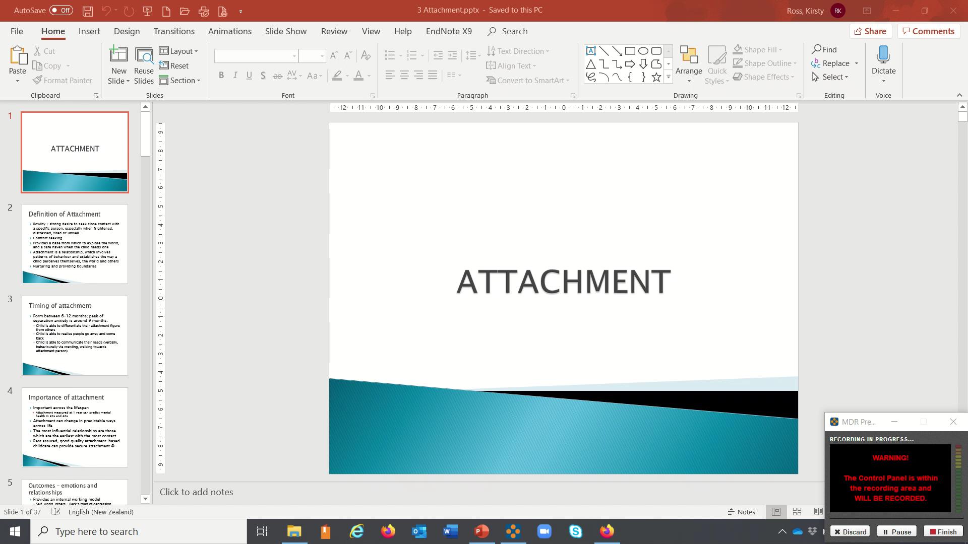 Attachment
