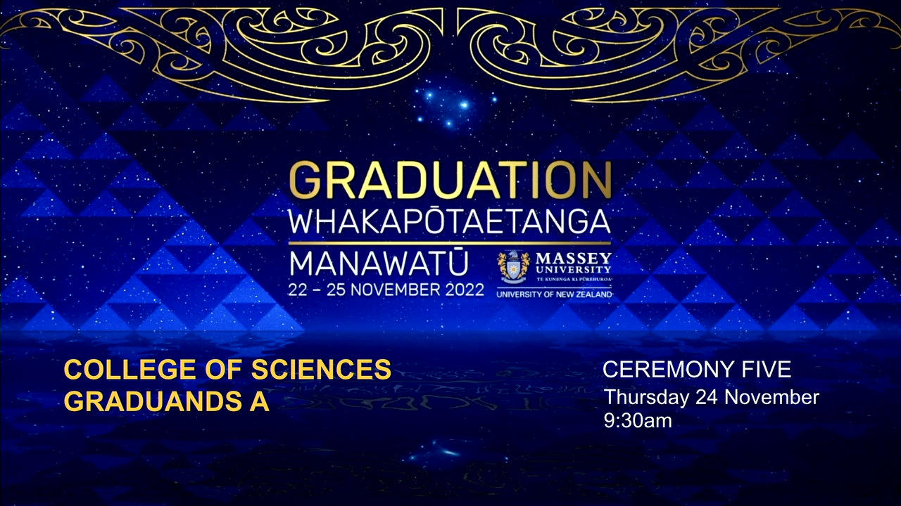 Graduation November 2022 - Manawatū - Ceremony 5